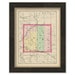 CLARE COUNTY Michigan 1873 Map Replica or Genuine Original - Etsy