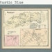 ROWLEY, Massachusetts 1872 Map - Replica or Genuine ORIGINAL - Etsy