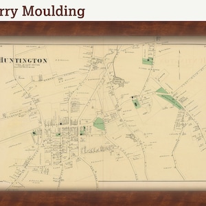Huntington Village, New York 1873 Map, Replica and GENUINE ORIGINAL - Etsy