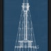 ALLIGATOR REEF LIGHT, Florida - Blueprint Drawing and Plan of the ...