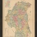 COUNTY ARMAGH, Ireland 1901 Map Replica or GENUINE Original - Etsy