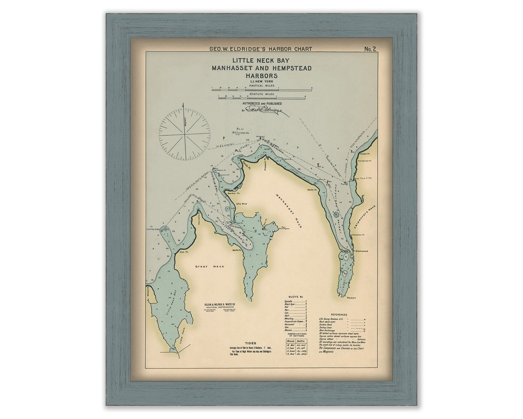 Little Neck Bay, Manhasset, Hempstead Harbor, Long Island - 1901 ...