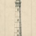 LOGGERHEAD KEY LIGHTHOUSE Florida Drawing and Plan of the - Etsy