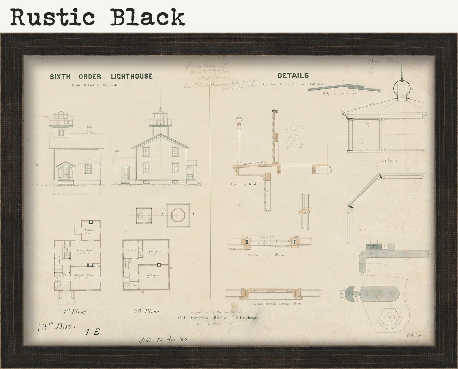 EDIZ HOOK LIGHTHOUSE Port Angeles Washington Drawing and | Etsy