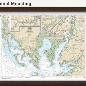 CHESAPEAKE BAY, Honga, Nanticoke, Wicomico Rivers and Fishing Bay ...