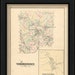 WRIGHTSTOWN, Pennsylvania - 1876 Map - Etsy