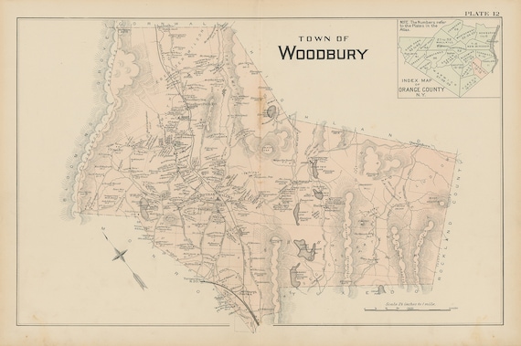 Woodbury Ny Map