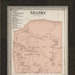 Town of GRANBY Massachusetts 1873 Map - Etsy