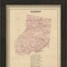 JACKSON Pennsylvania 1876 Map Replica or Genuine ORIGINAL - Etsy