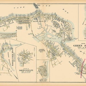 Green Harbor, Brant Rock and Fieldston, MARSHFIELD, Massachusetts ...