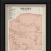 Town of GRANBY, Massachusetts 1873 Map - Etsy