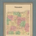 Town of WILLIAMSON, New York 1874 Map, Replica and GENUINE ORIGINAL - Etsy