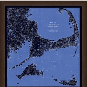 Cape Cod, Martha's Vineyard and Nantucket, Massachusetts - by Geo. H ...