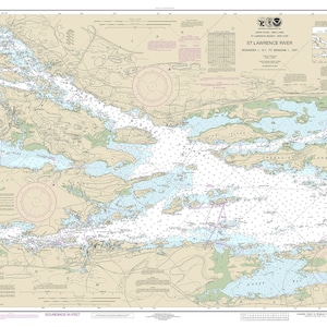 SAINT LAWRENCE RIVER, New York - the Thousand Islands 2019 Nautical ...