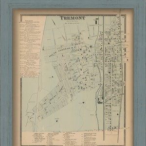 TREMONT, New York 1868 Map - Etsy