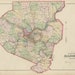 ELIZABETH Pennsylvania 1876 Map Replica or Genuine ORIGINAL - Etsy