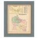 WEYBRIDGE Vermont 1871 Map - Etsy