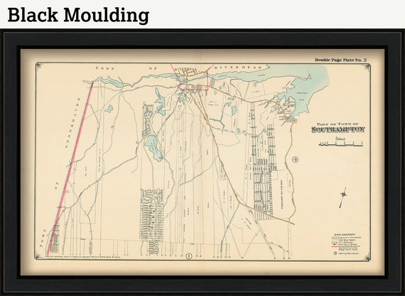 County Map Of Peconic Ny