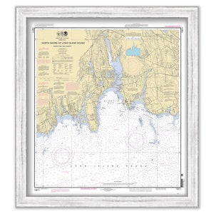 NIANTIC BAY and VICINITY, Connecticut - Nautical Chart Published in ...