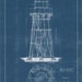 MOBILE POINT LIGHTHOUSE Alabama Blueprint Drawing and Plan - Etsy