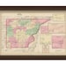 Town of CHILI, New York 1872 Map - Etsy