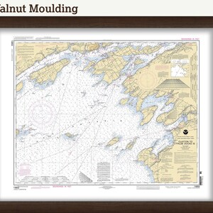 Clayton to False Duck Island, New York - 2005 Nautical Chart - Etsy