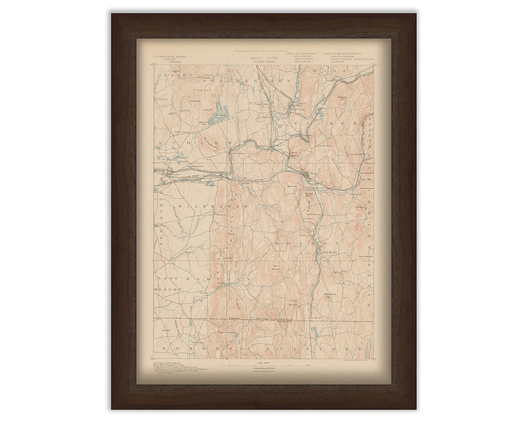 Palmer, Belchertown, Wilbraham and Monson, Massachusetts 1890 ...