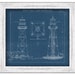 POINT LOMA LIGHTHOUSE, California - Blueprint Drawing and Plan of the ...