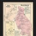 RAYNHAM Massachusetts 1871 Map Replica or Genuine ORIGINAL - Etsy
