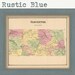 GLOCESTER Rhode Island 1870 Map - Etsy