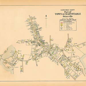 OSTERVILLE, Massachusetts 1910 - Etsy