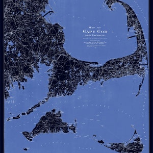 Cape Cod, Martha's Vineyard and Nantucket, Massachusetts - by Geo. H ...