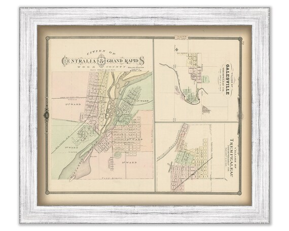 Grand Rapids Wisconsin Map