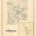 WRIGHTSTOWN, Pennsylvania - 1876 Map - Etsy