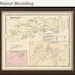 ROWLEY Massachusetts 1872 Map Replica or Genuine ORIGINAL - Etsy