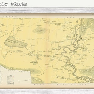 STOCKBRIDGE, Massachusetts 1904 Map - Replica or Genuine ORIGINAL - Etsy