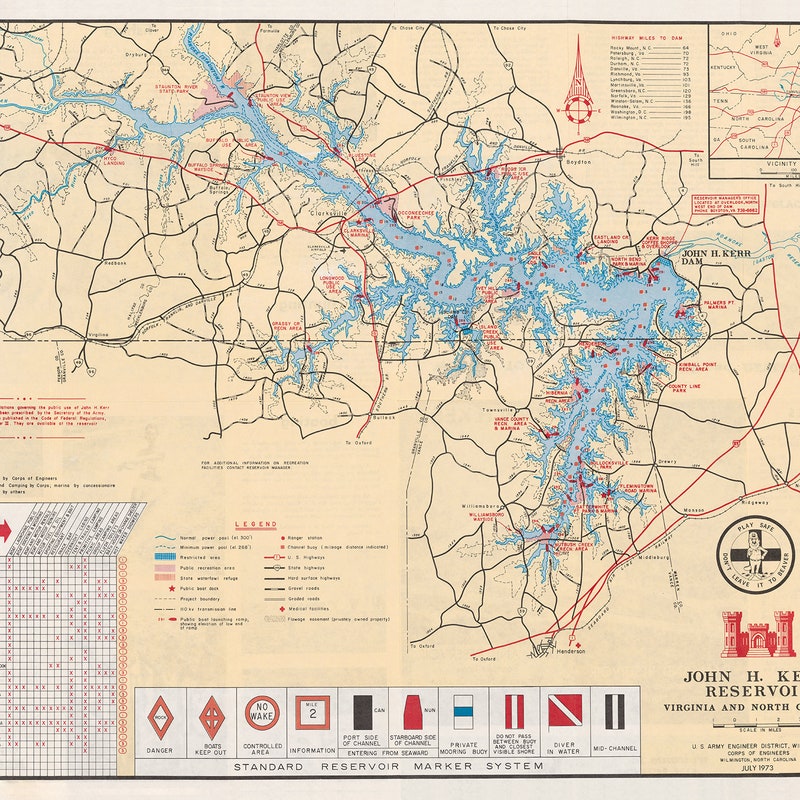 Virginia Chart Maps - Etsy