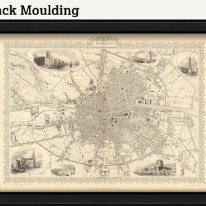 Map of DUBLIN, IRELAND - Published in 1951 - Etsy