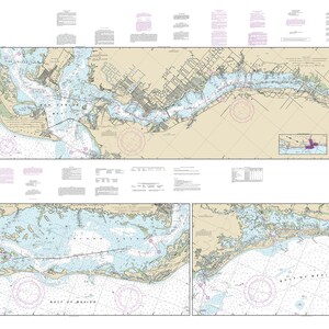 SANIBEL ISLAND, Florida - 2018 NOAA Chart - Etsy