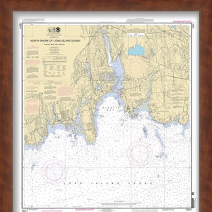 NIANTIC BAY and VICINITY, Connecticut - Nautical Chart Published in ...