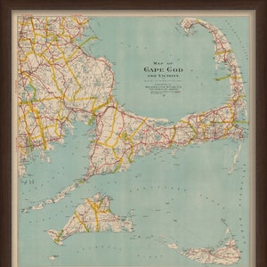 Cape Cod, Martha's Vineyard and Nantucket - by Geo. H. Walker Published ...