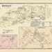 ROWLEY, Massachusetts 1872 Map - Replica or Genuine ORIGINAL - Etsy