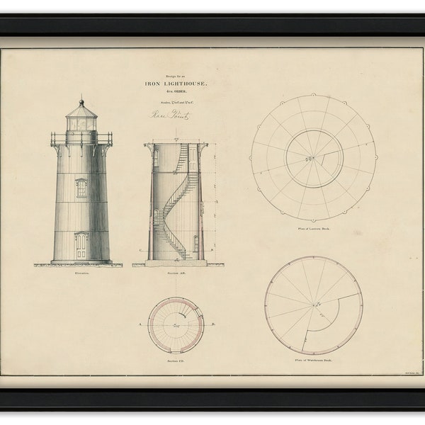 Lighthouse Plans - Etsy