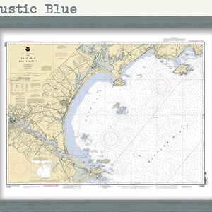 SACO BAY and VICINITY, Maine - 2004 Nautical Chart - Etsy