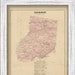JACKSON, Pennsylvania 1876 Map - Replica or Genuine ORIGINAL - Etsy