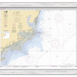 Winyah Bay to Bulls Bay, South Carolina - 2012 Nautical Chart - Etsy