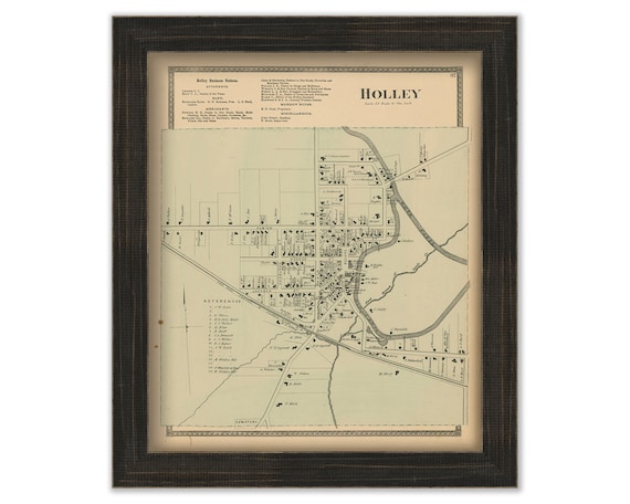 Holley Ny Map