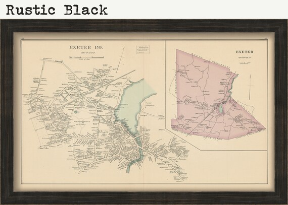 Exeter New Hampshire Map