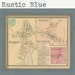 Village of MARION New York 1874 Map Replica and GENUINE - Etsy