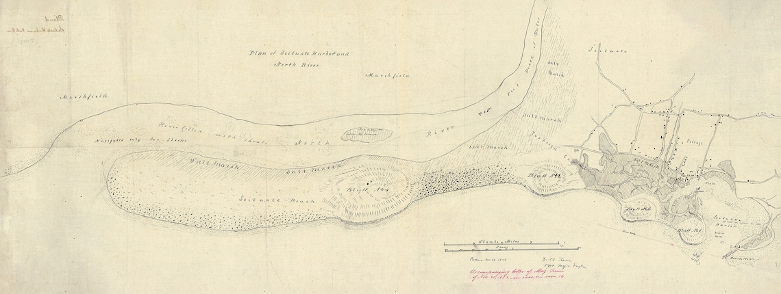 Scituate Harbor and North River, Massachusetts - Chart Published in ...